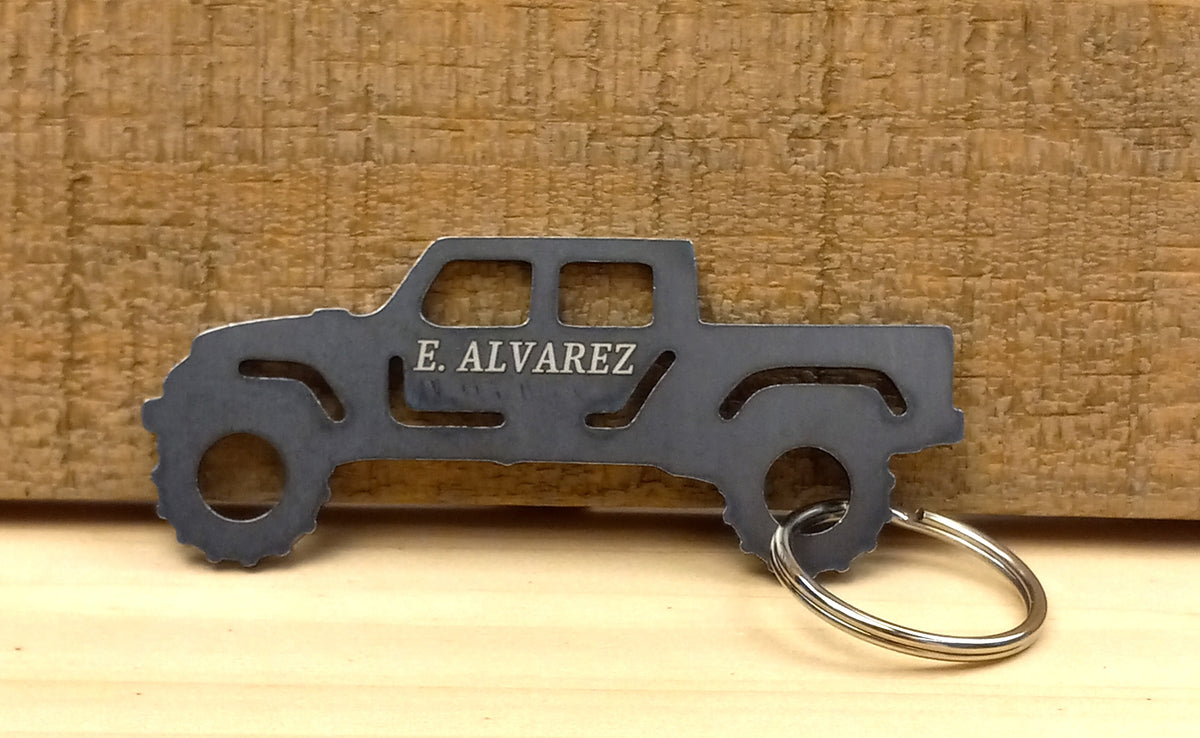 Off Road Keychain For Jeep Gladiator Truck Owners Personalized – Burke ...