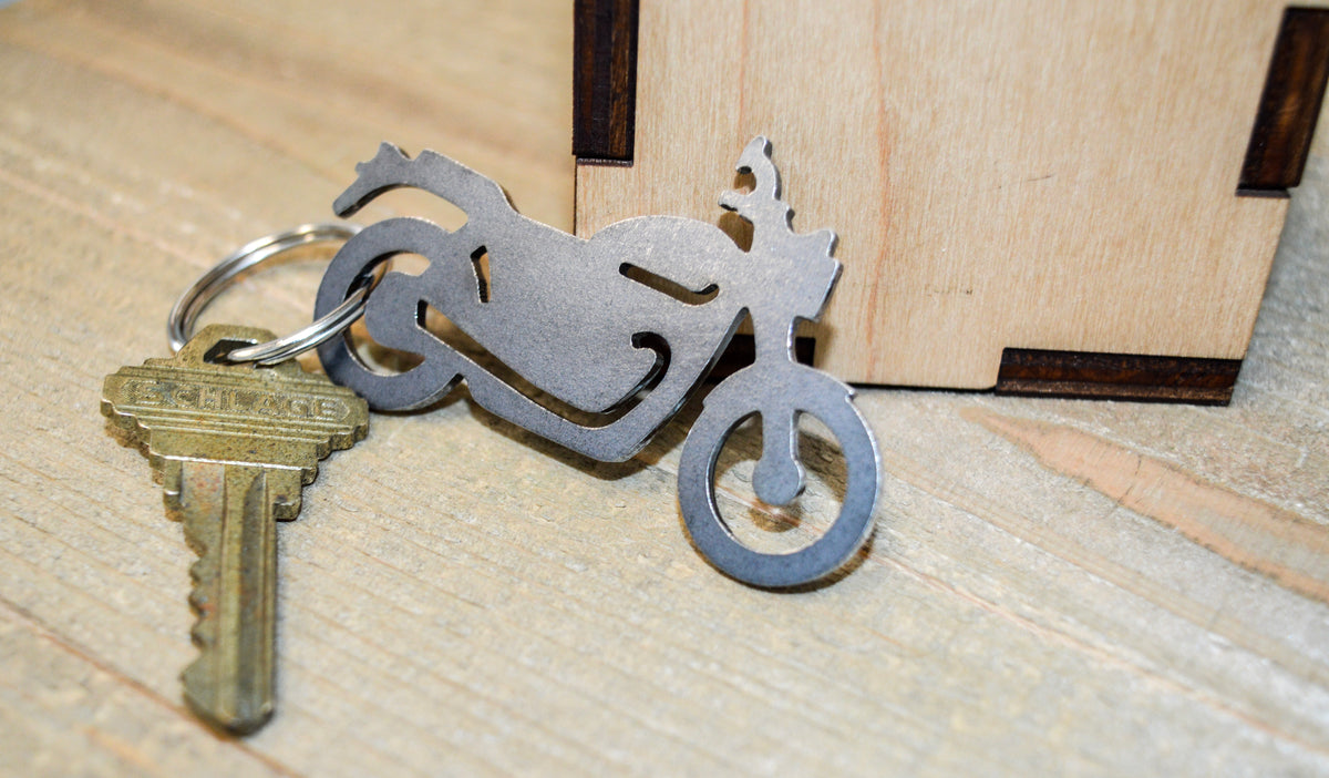 Motorcycle Keychain – Burke Metal Work