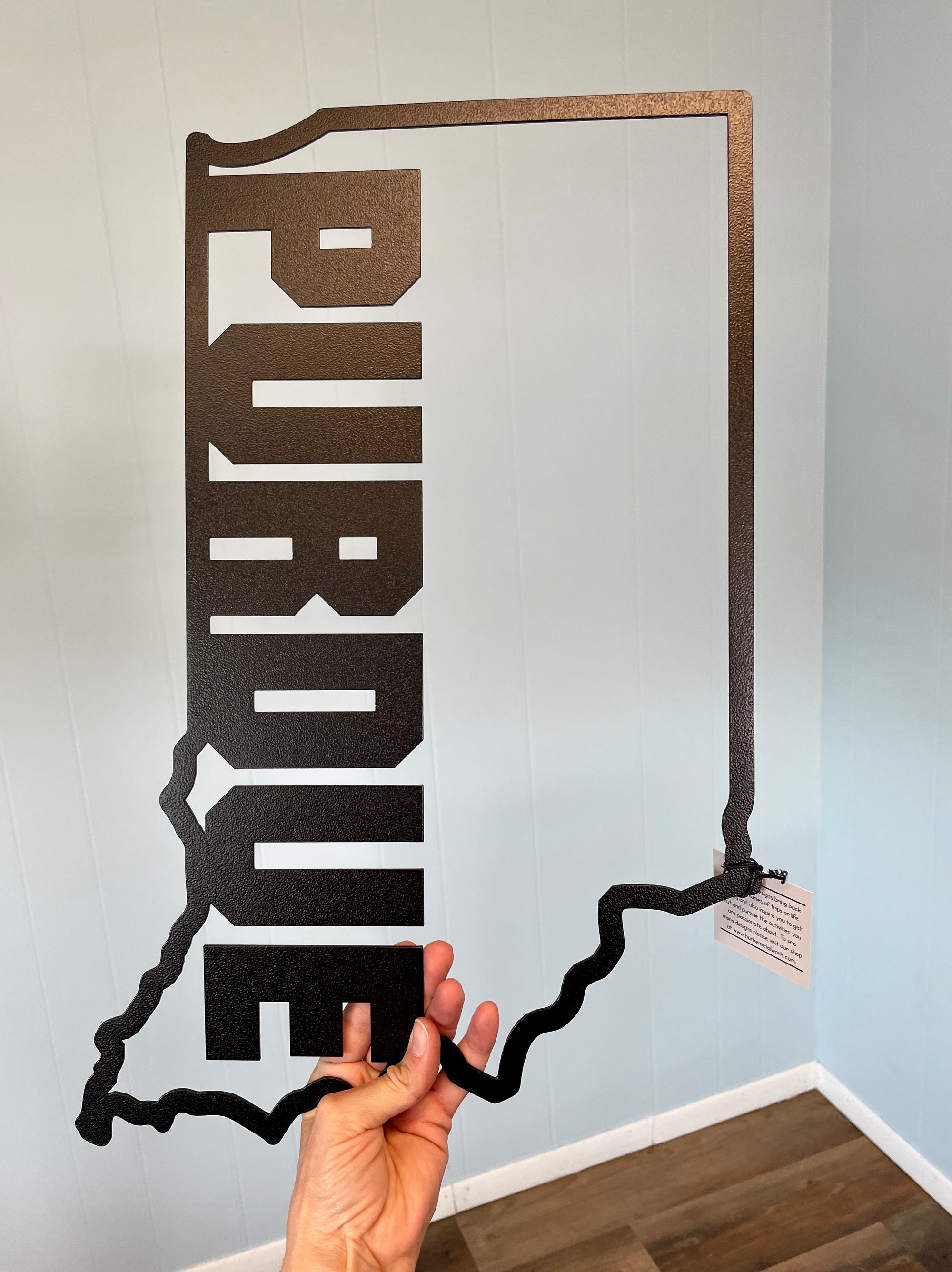 Purdue Metal Wall Art – Burke Metal Work