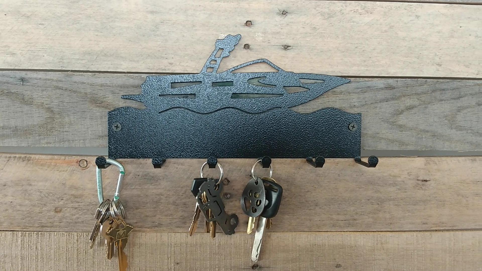 Burke Metal Work Ski Boat Key Holder