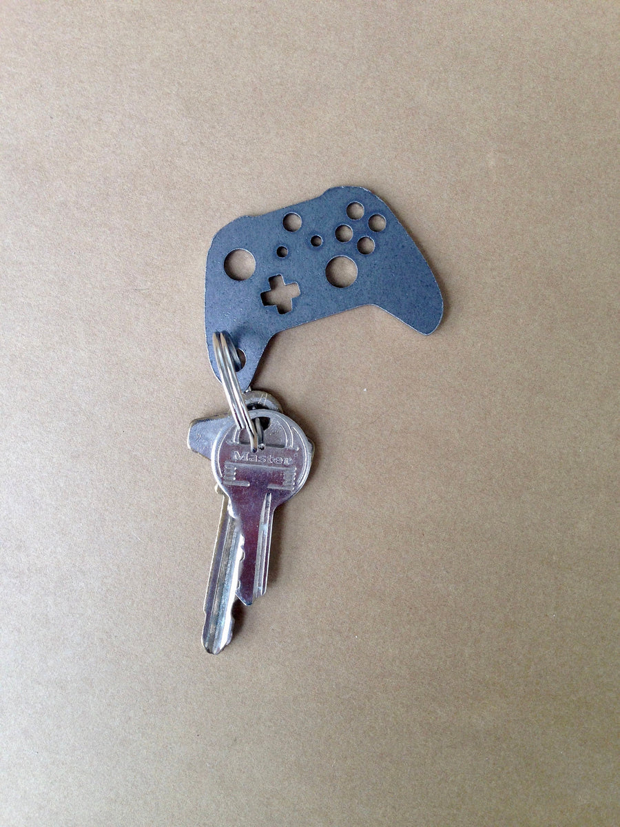 Video Game Controller Keychain Personalized – Burke Metal Work